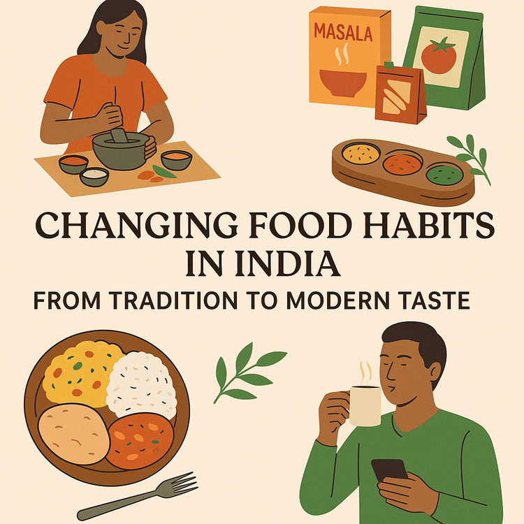Changing Food Habits in India: From Tradition to Modern Taste – Masala ...