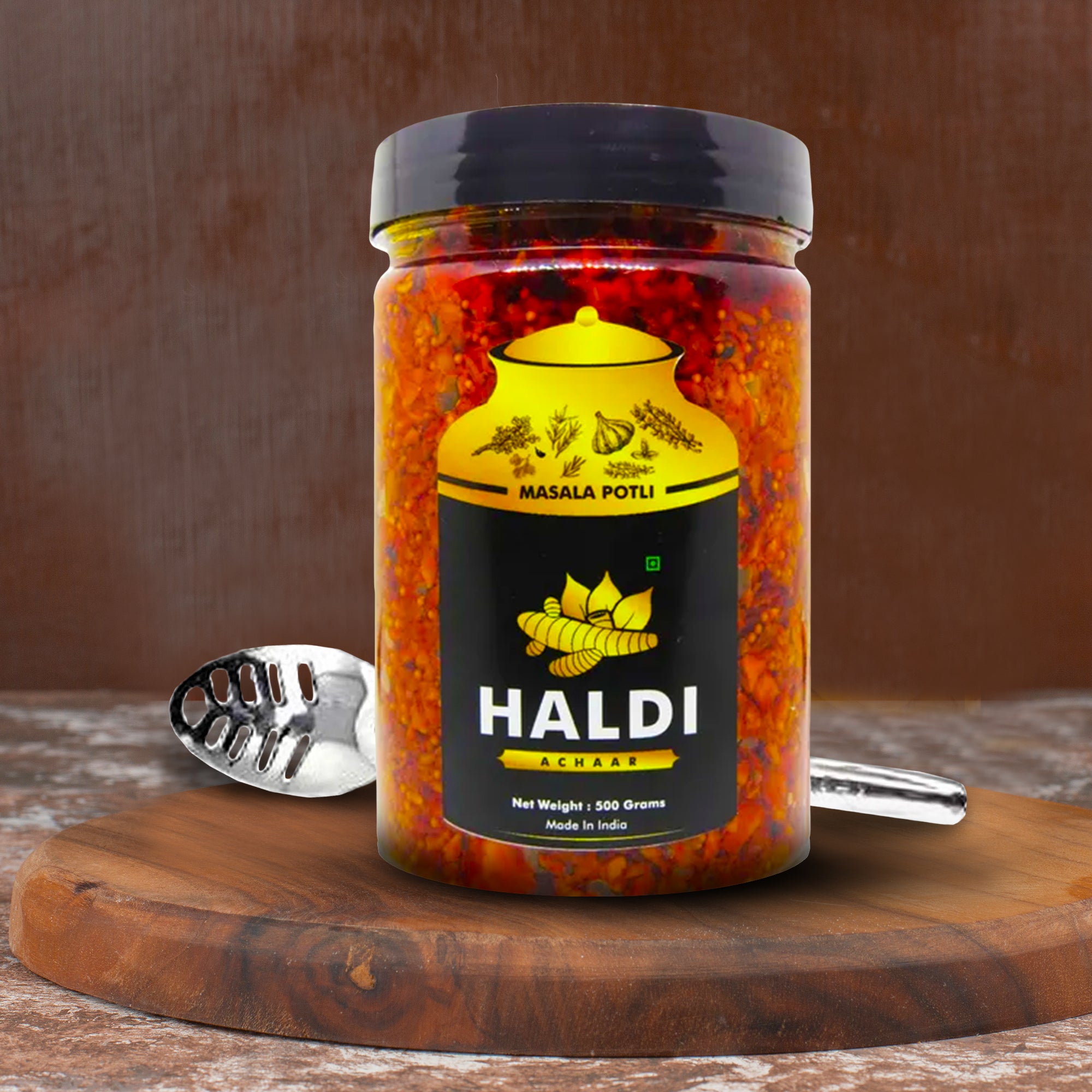 Rajasthani Baarik Haldi Achaar (Turmeric Pickle) 500g – Masala Potli