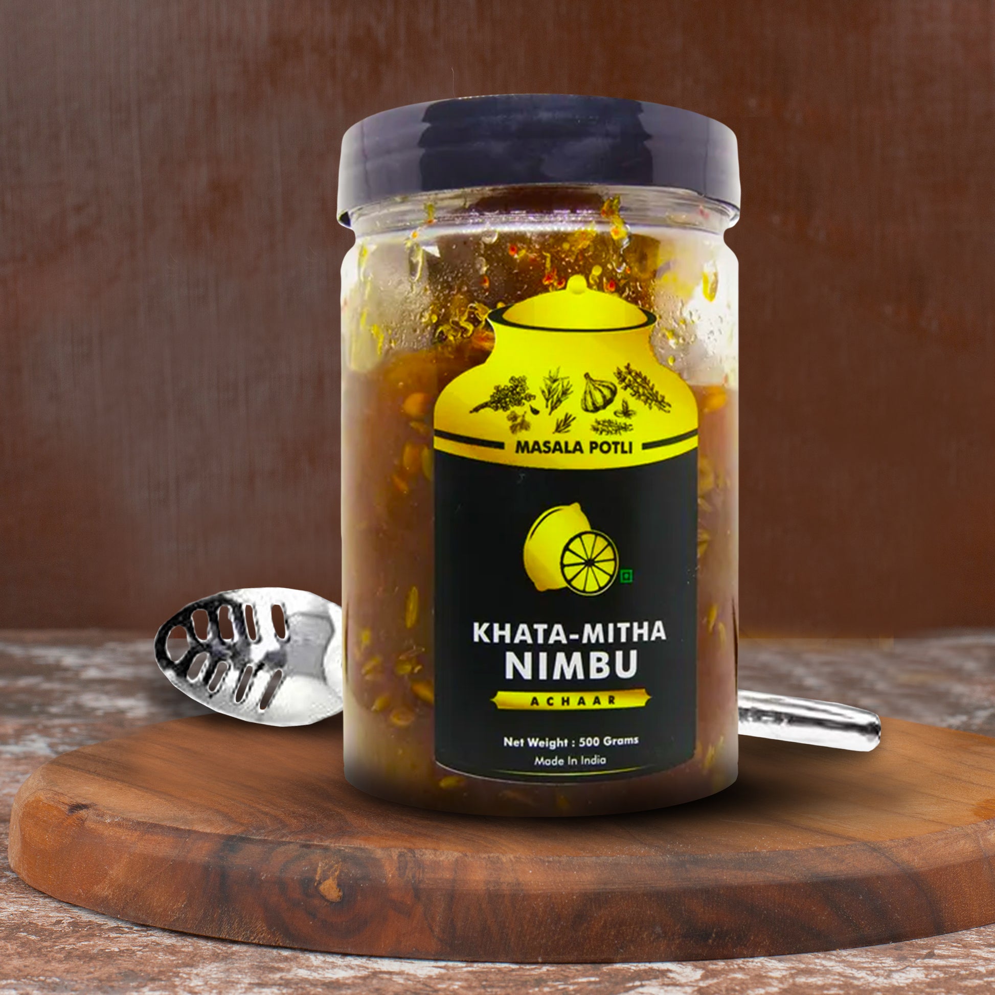 Khatta Meetha Nimbu Ka Achar 500 Grams – Masala Potli